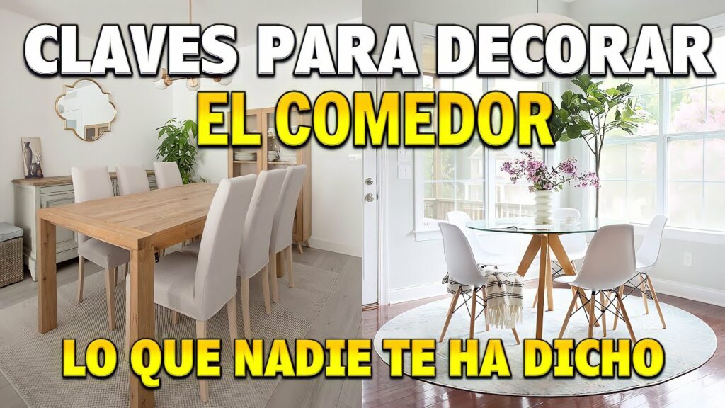 Consejos para Crear un Diseño de Comedores Formales Perfecto para tu Hogar